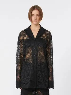 Max Mara Floral Lace Jacket