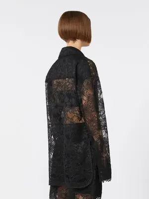 Max Mara Floral Lace Jacket