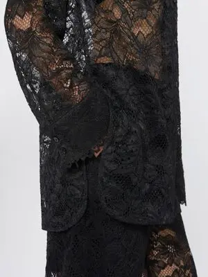 Max Mara Floral Lace Jacket