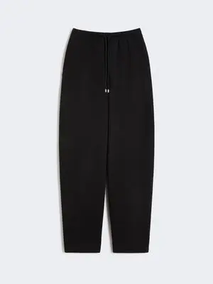 Max Mara Fleece Trousers - Black