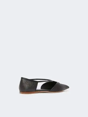 Max Mara Basketweave Ballerina Flats