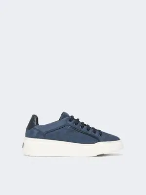 Max Mara Suede Sneakers - Ultramarine