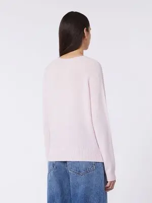 Max Mara Cashmere Crew-neck Sweater - Pink