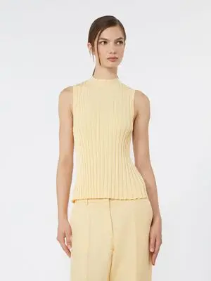 Max Mara Stretch Viscose Yarn Jumper