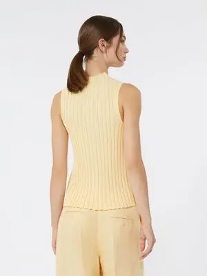 Max Mara Stretch Viscose Yarn Jumper