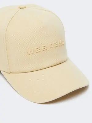 Max Mara Canvas Baseball Cap