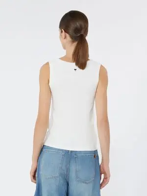 Max Mara Stretch Cotton Top