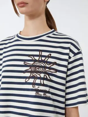 Max Mara Printed Cotton Jersey T-shirt