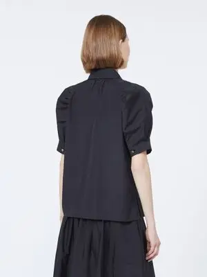 Max Mara Cotton Poplin Shirt - Black