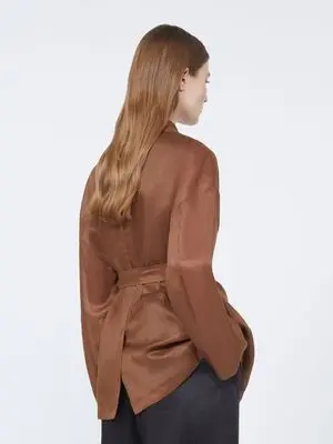 Max Mara Ramie Canvas Jacket