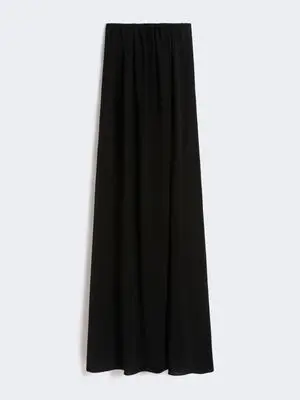 Max Mara Cady Bustier Maxi Dress - Black