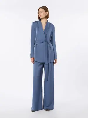 Max Mara Lightweight Satin Trousers
