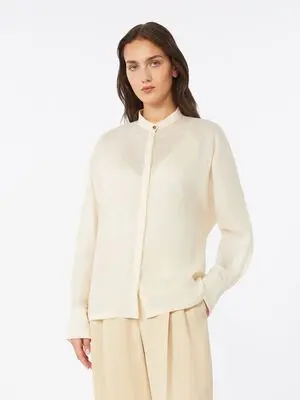 Max Mara Ramie Canvas Shirt