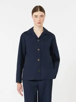Max Mara Poplin Shirt - Midnightblue