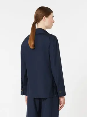 Max Mara Poplin Shirt - Midnightblue