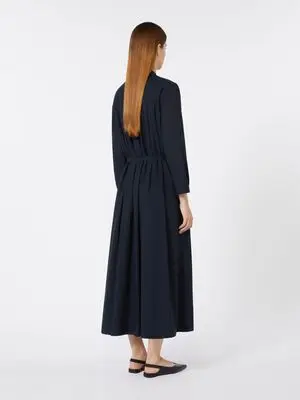Max Mara Long Cotton Voile Dress