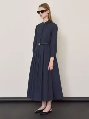 Max Mara Long Cotton Voile Dress