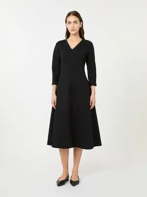 Max Mara Stretch Jersey Fit-and-flare Dress