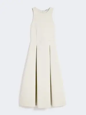 Max Mara Long Fit-and-flare Scuba Jersey Dress