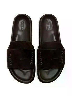 Jacquemus Topstitched Strap Sandals