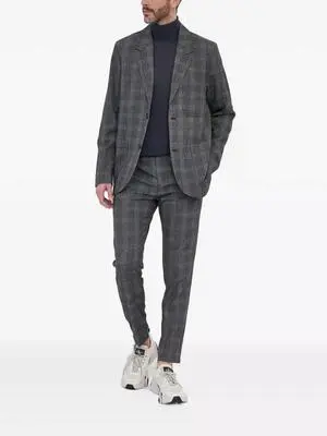 SAMSOE SAMSOE Check Pocket Suit - Grey