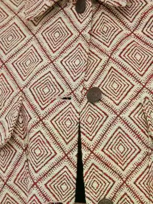 SAMSOE SAMSOE Patterned Buttoned Jacket
