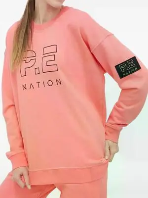 P.E Nation Heads Up Sweatshirt - Pink