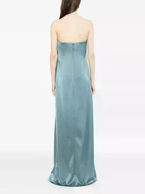 Amsale Cascade Maxi Dress - Blue