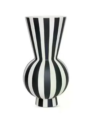 OYOY Striped Vase - Black