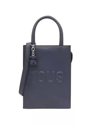 TOUS Mini Pop Embossed Tote Bag - Blue