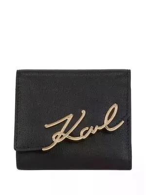 Karl Lagerfeld Logo-detail Wallet - Black