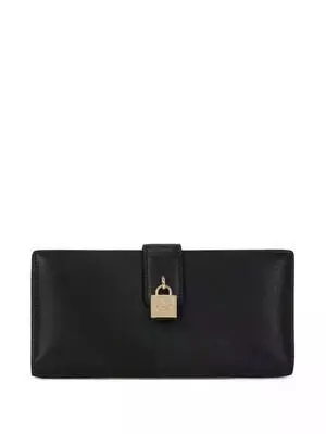 Karl Lagerfeld Padlock-detail Wallet - Black