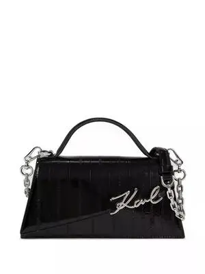 Karl Lagerfeld Chain-strap Tote Bag - Black
