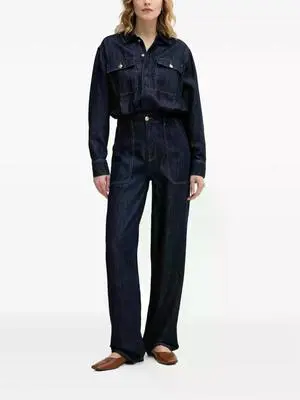Sisley Denim Jumpsuit - Blue