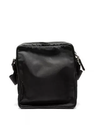Prada Logo-plaque Shoulder Bag