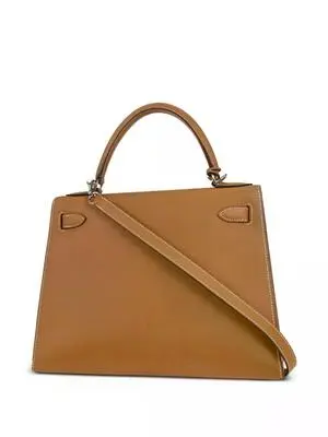 Hermès 2001 28 Kelly Sellier Handbag - Brown