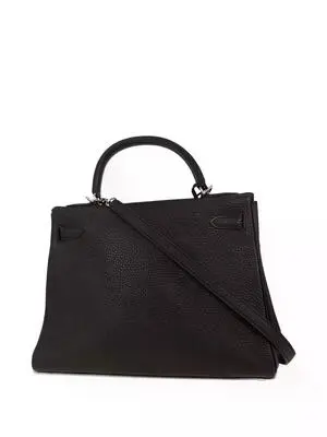 Hermès 2001 32 Kelly Retourne Handbag - Black