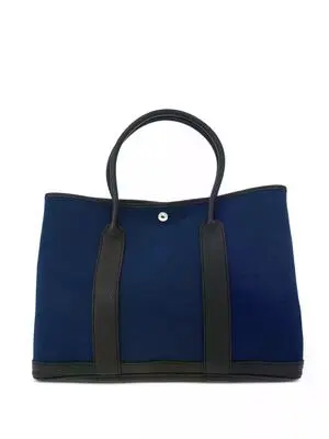 Hermès 2014 36 Pm Garden Party Tote Bag - Blue