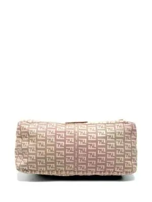 Fendi 2000s Zucchino Pattern Shoulder Bag