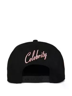 SAINT MXXXXXX Embroidered Baseball Cap - Black