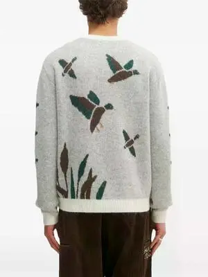HUMAN MADE Intarsia Round-neck Jumper