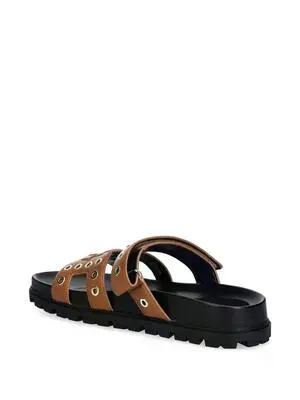 Guess Eyelet Embellished Sandals