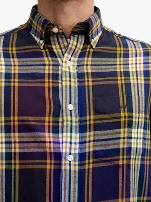 Gant Windblown Checked Pocket Shirt - Blue