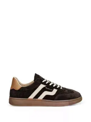 Gant Striped Suede Sneakers - Brown