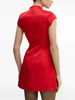 Bardot Delphi Hourglass A-line Dress - Red