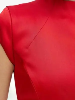 Bardot Delphi Hourglass A-line Dress - Red