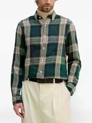Gant Windblown Check Pocket Shirt - Green