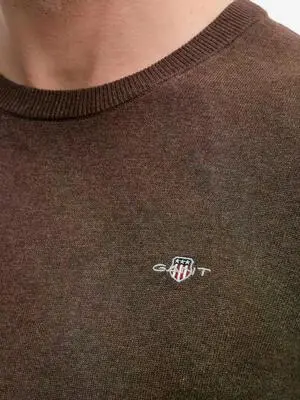 Gant Logo Round-neck Sweater