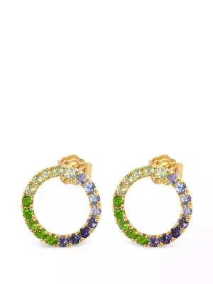 TOUS Circle Earrings - Gold