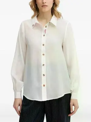NEVER FULLY DRESSED Love Milley Shirt - White